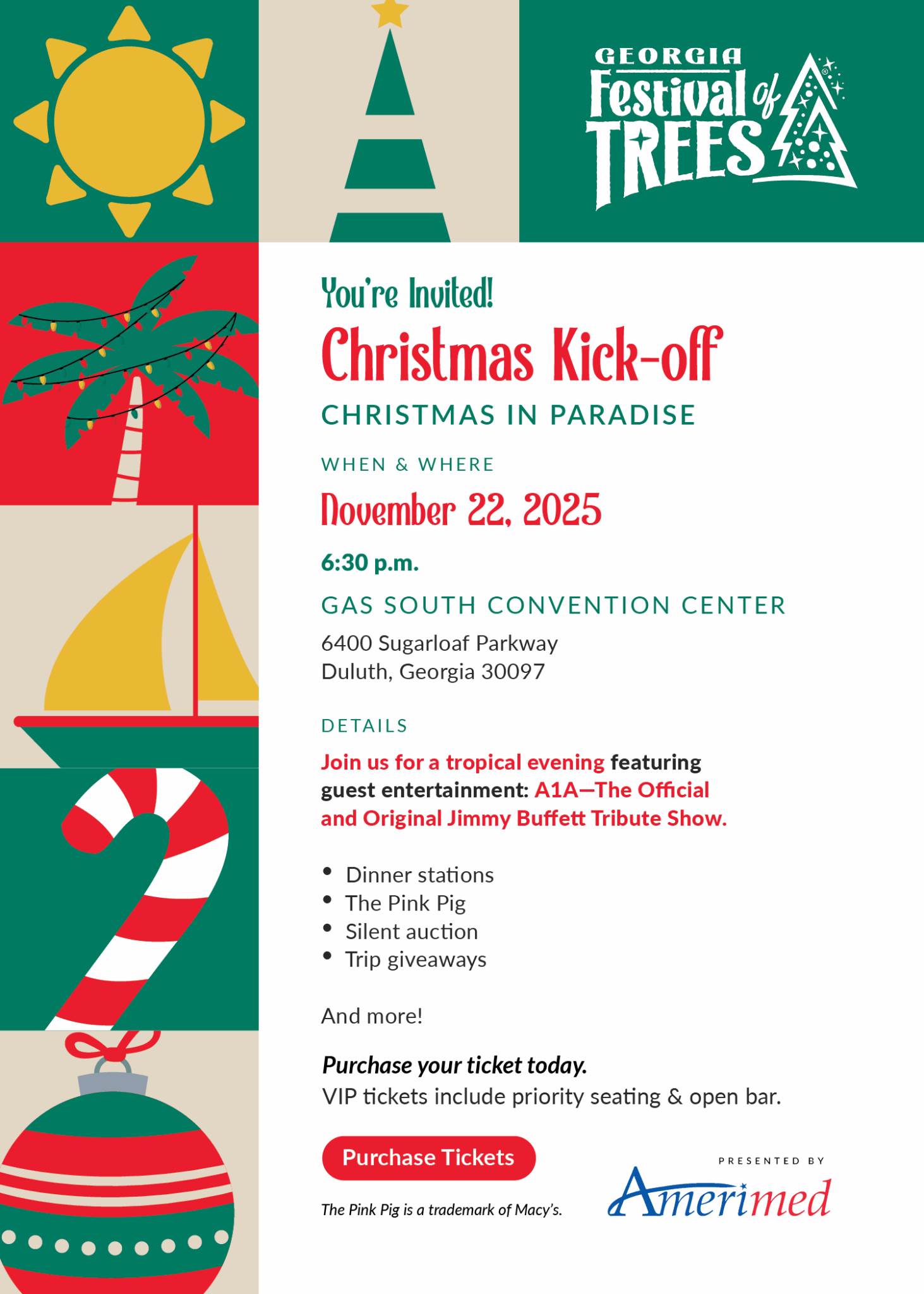 Christmas Kick-Off 2025 at Georgia Festival of Trees - GA Festival of Trees